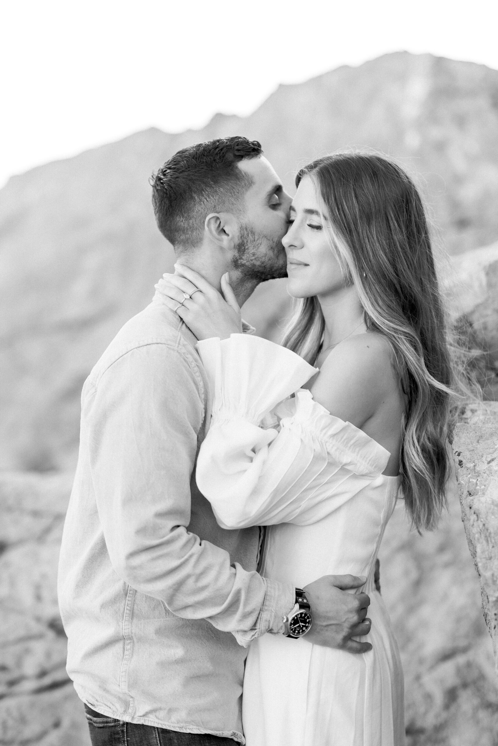 Beach Engagement Photos - Tiffany J Photography