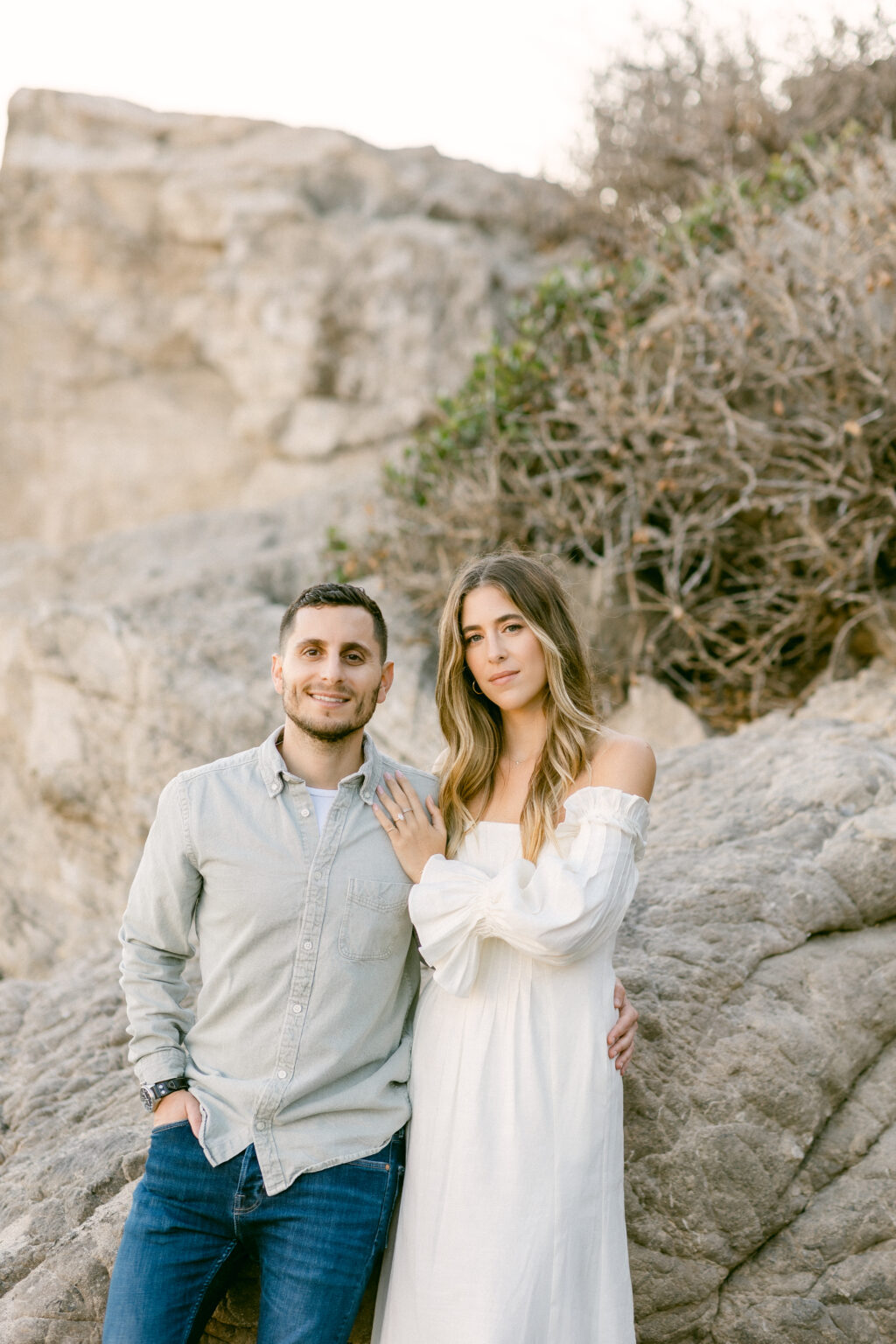 Beach Engagement Photos - Tiffany J Photography